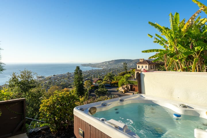 Panoramic Lb Views | Hot Tub | Designer - Laguna Beach, CA