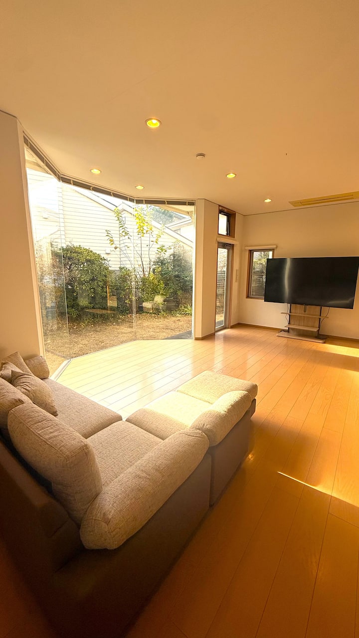 広々180㎡一軒家貸切/鎌倉駅徒歩8分/シアタールーム＆トレーニングルーム付/駐車場付 - Kamakura