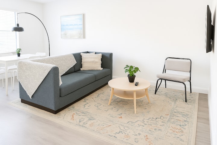 Modern 2br Stay W/desk, Patio, Bbq + Free Parking - Fort Lauderdale