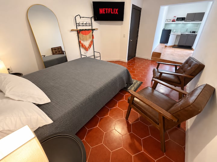 Downtown/100private/wifi/equipped/walkable/smarttv - León, México