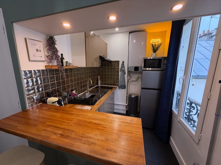 Studio Cosy & Design Au Cœur Du 17ème - Villiers - Paris 8e Arrondissement