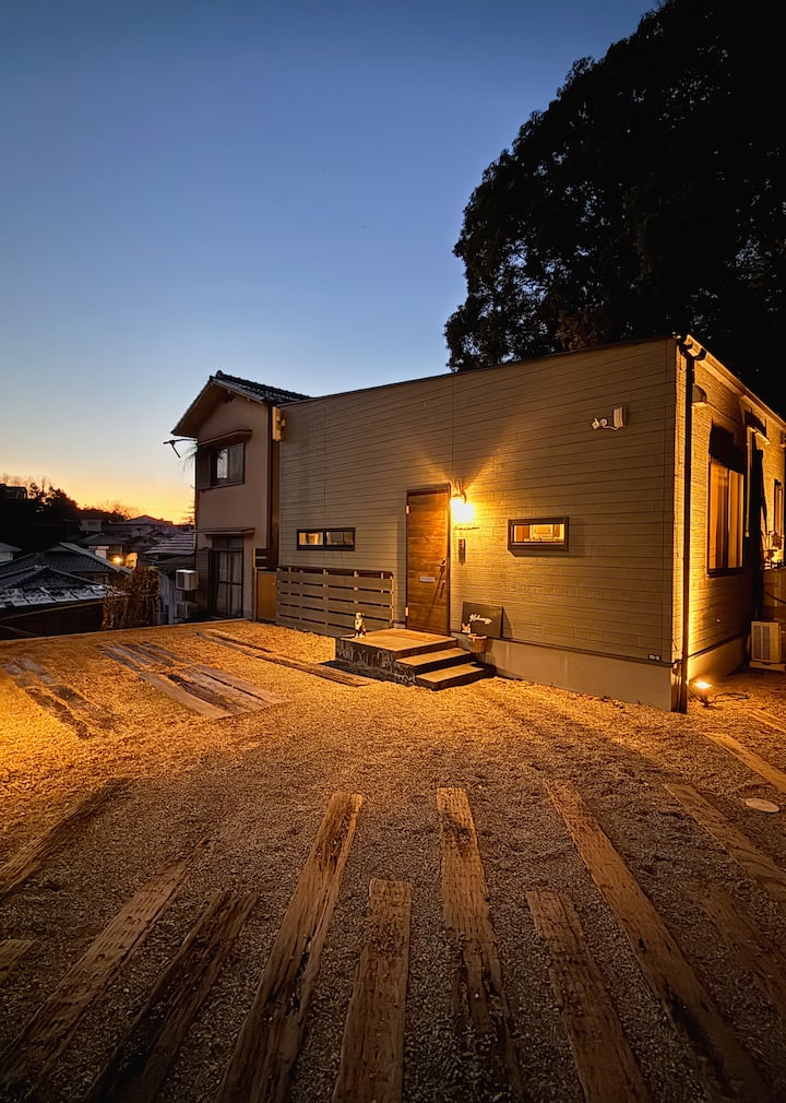 愛犬と泊まれる別荘、プライベートドッグラン付き - Okayama