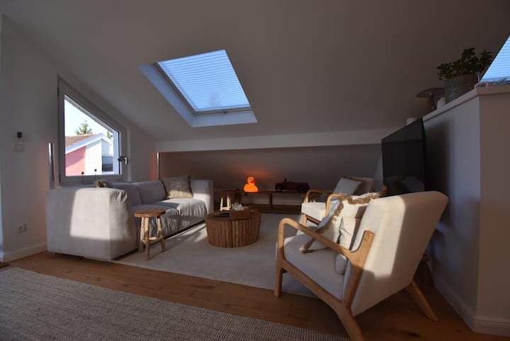 Sonniger 3 Zimmer Dachterrassen Loft Nähe See - Eriskirch
