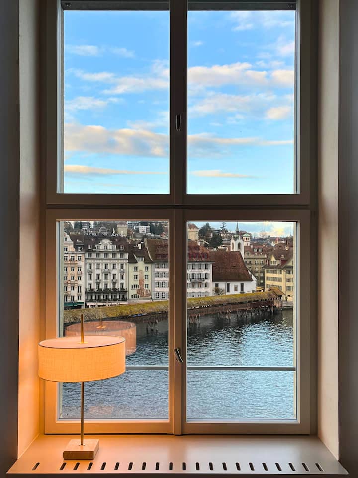 Starlight Loft Lucerne – World Above Chapel Bridge - Lucerne