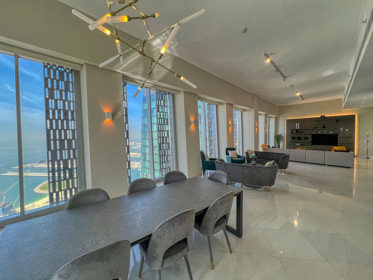 Penthouse im 70. Stock mit privatem Pool - Wohnungen zur Miete in Dubai ...