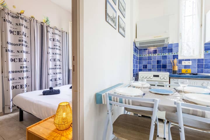 Appartement Rdc Valras-plage à 2 Pas De La Plage - Valras-Plage