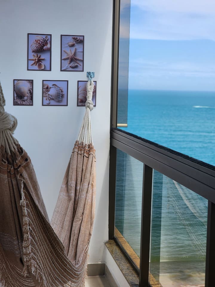 Loft Com Vista Para O Mar.
1 Minuto Da Praia. - Vila Velha