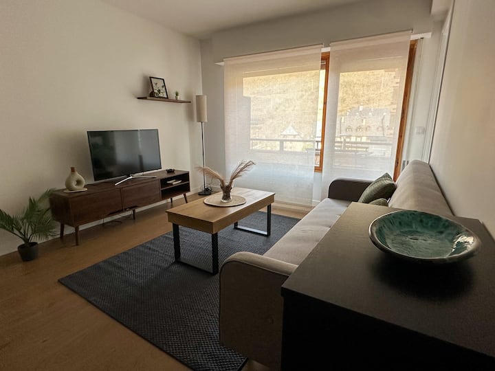 Negua Vielha. Apartamento Acogedor Con Terraza. - Vielha