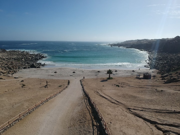 Playa Virgen, Hermosa Cabaña Junto Al Mar. - Caldera