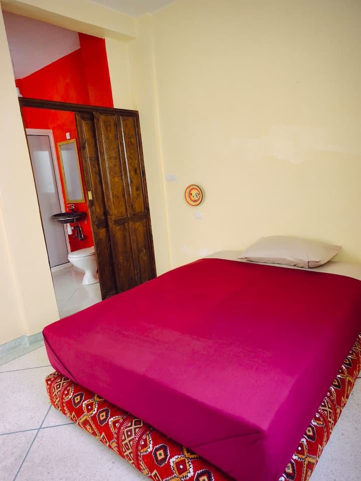 Chambre Privée 
1 Pers 
Riad Familial & Rooftop - Agadir