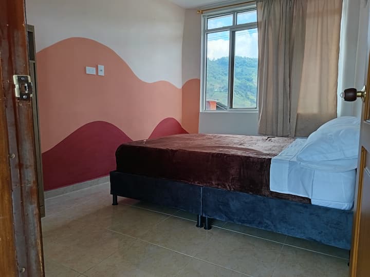 Habitación Tierra - Panorama Café Hostel - Buenavista