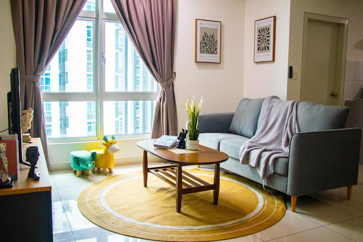 [New] 3br2b Familyhome Staycation @ 5 Pax - Kajang