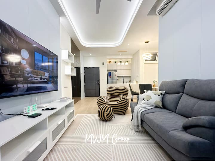 High50 Stay Chill | Walks To Ksl Space By Mwm - Johor Bahru