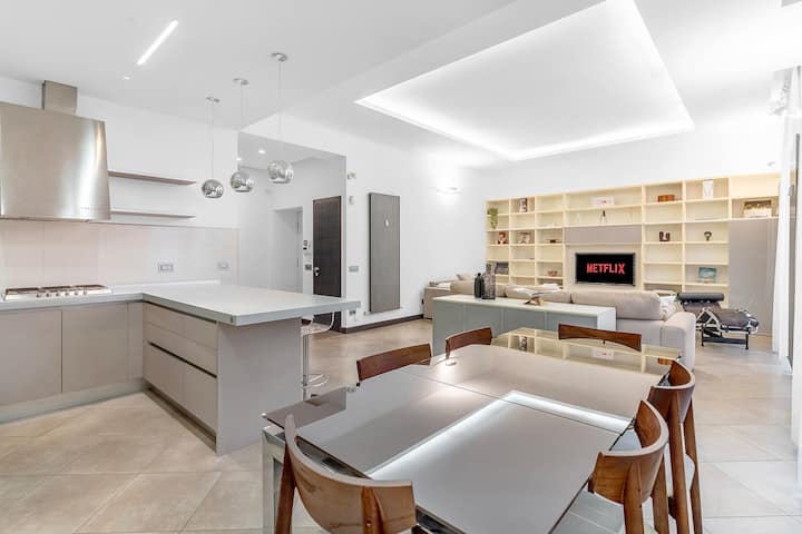 Prestigious Apartment - 130mq -[Hammam E Vasca] - Milán