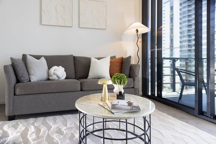 Riverview Haven | 2br+sofabed•parking•pool•gym - Brisbane