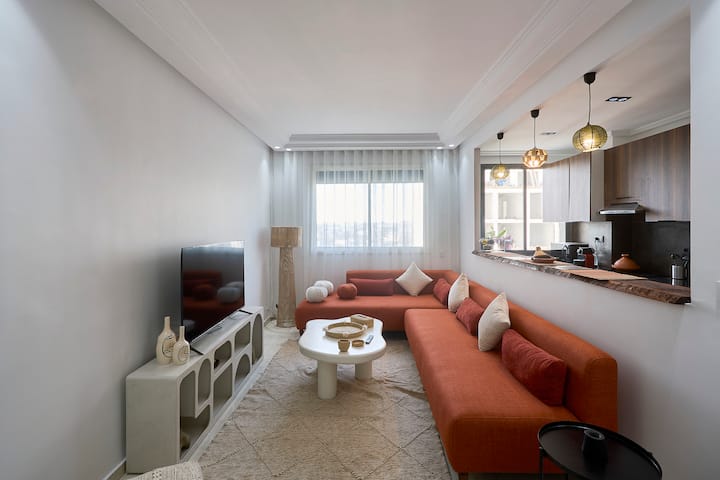 ÉLégant Appartement Bohème, Calme Et Central - Casablanca