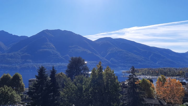 Vista Lago A Casa San Crispino - Locarno