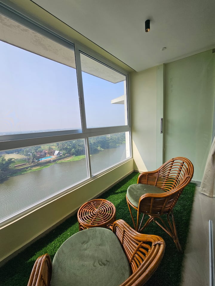 Mayookham - Serene River View Apartment - Palakkad