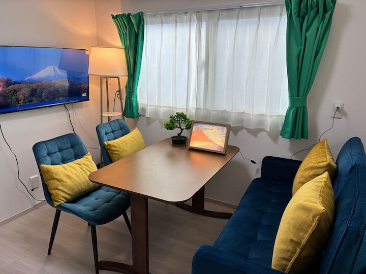 【Rm201】長期滞在で20％割引！柏駅徒歩7分！フルリフォーム＆プライベート空間＆高速wi‑fi！ - Abiko