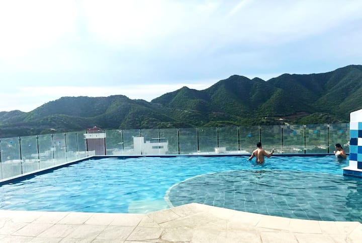 Apartamento Santa Marta, Gaira, Vista Espectacular - Santa Marta, Colombia