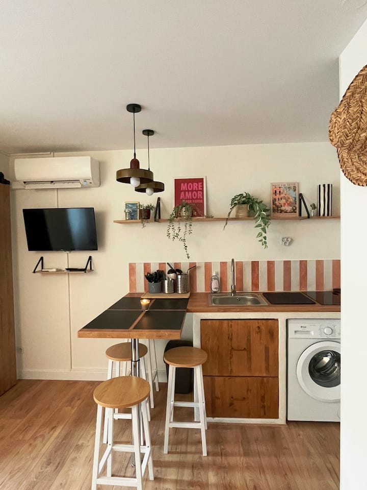 Appartement Cosy Proche Port & Village - Gruissan