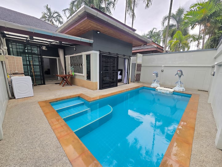 Cozy Pool Villa Near Villa Market Chalong - Phuket