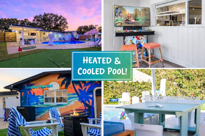 Sunshinedaydream:pool, Minigolf, Arcade Near Beach - Indian Rocks Beach, FL