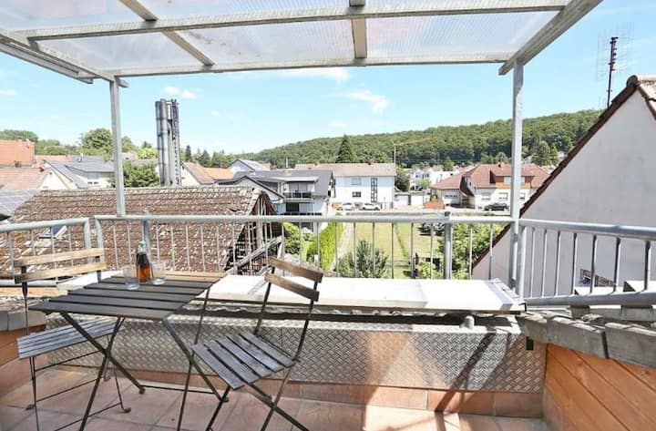 Charmante Wohnung Mit Balkon Im Herzen Hoffenheims - Sinsheim