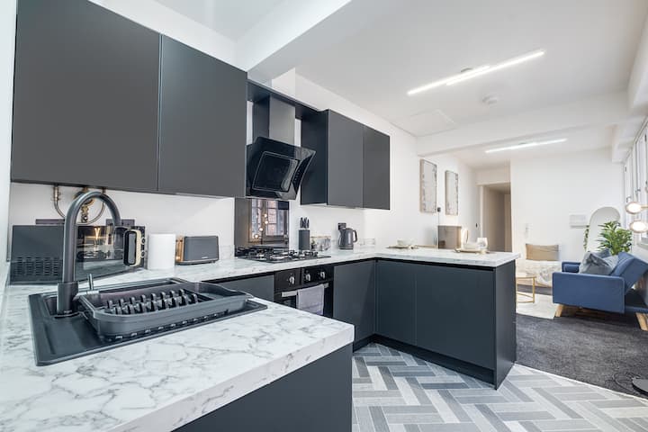 The Jq Atelier - Stylish 2 Bed, Jewellery Quarter - Birmingham