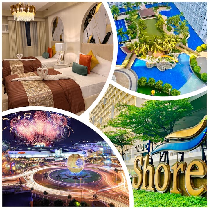 Cozy & Stylish Shore Residences Near Moa Airport - Philippines