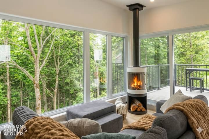 Le Meroli Du Mont Adstock | Spa | Ski | Nature - Thetford Mines