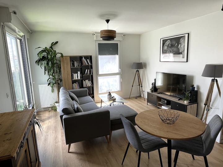 Appartement Lumineux Avec Grande Terrasse Parking - ibis Styles Bordeaux Begles