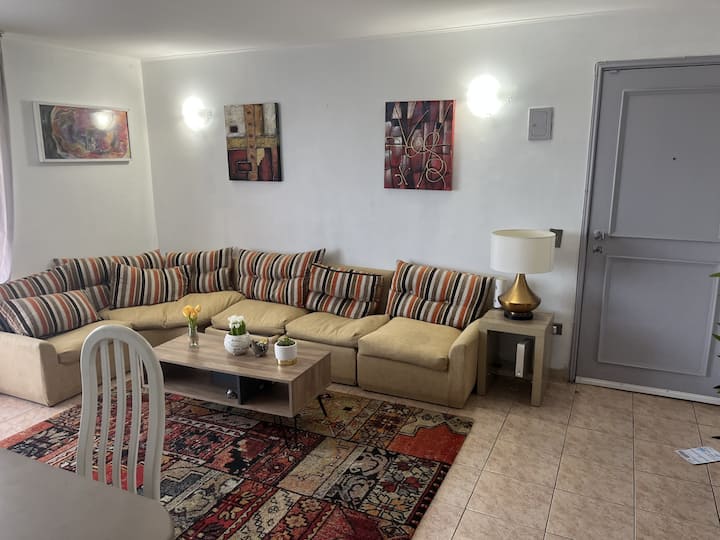 Acogedor Departamento Amplio , Central Y Equipado - San Antonio