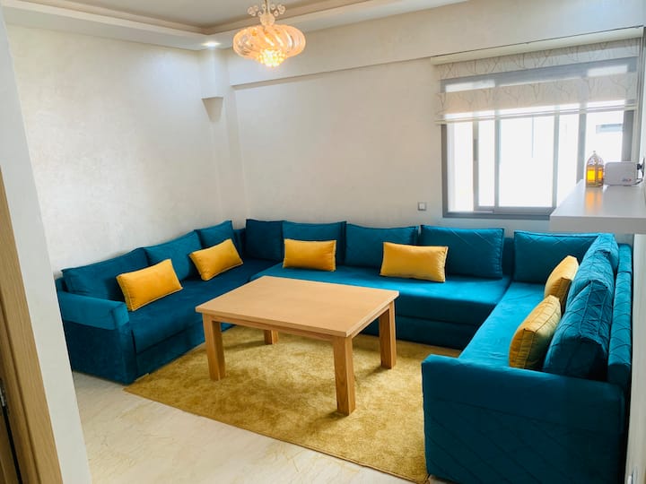 2 Chambres, 1 Salon, Wifi, Garage, Corniche, Parc - Mohammédia