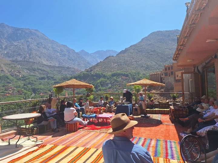 Ensuite Room With Own Balcony At Imlil Oasis - Imlil