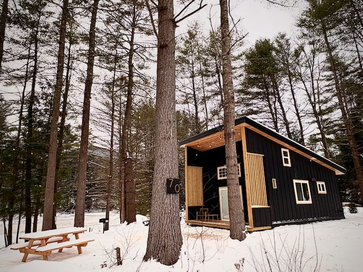 Pine + Pond | Luxury Forest Retreat W/ Sauna - New Hampshire (State)