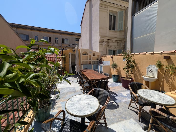 Nice Centre - Terrasse 30 M2 - Unique! - Nice