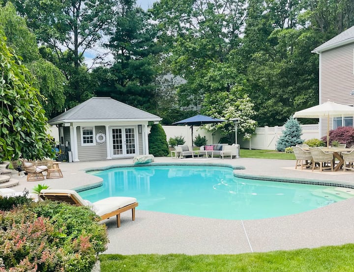 Luxury World Cup Escape– Home W/pool & Hot Tub - Foxborough, MA