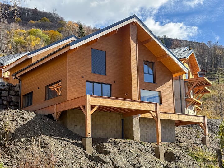 Chalet Cosy 8/10 Pers. Vue Vallée - Saint-François-Longchamp