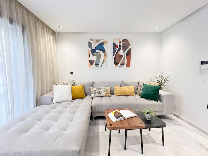 Appartement Design à Maarif – Proche Centre & Café - Casablanca, Marocco