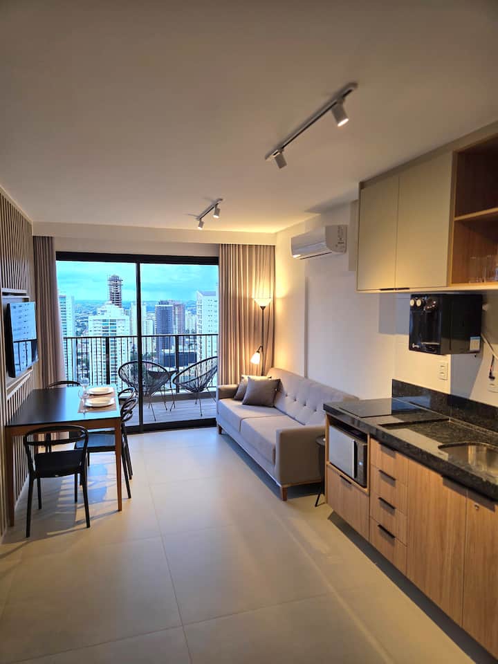 Conforto, Praticidade + Varanda Sunset No Bueno - Goiânia