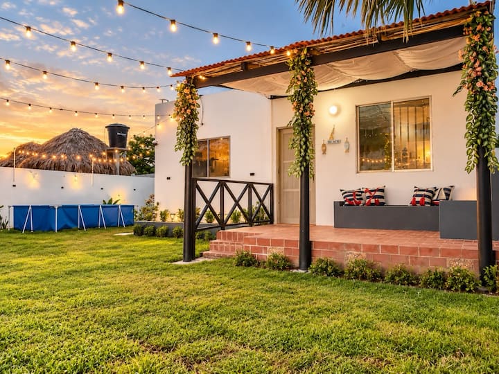 Agua Viva Oceanfront Cabin With Air Conditioning - San Bernardo del Viento
