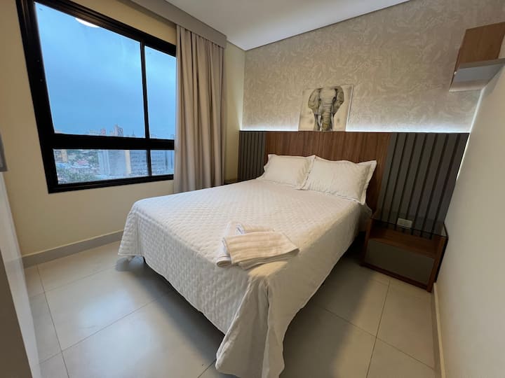 Moderno Departamento Con Vista Al Centro + Balcón - Asunción