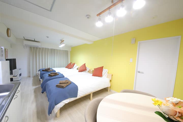 Steps To Susukino & Ramen St. | 5m To Subway | 4p - Sapporo