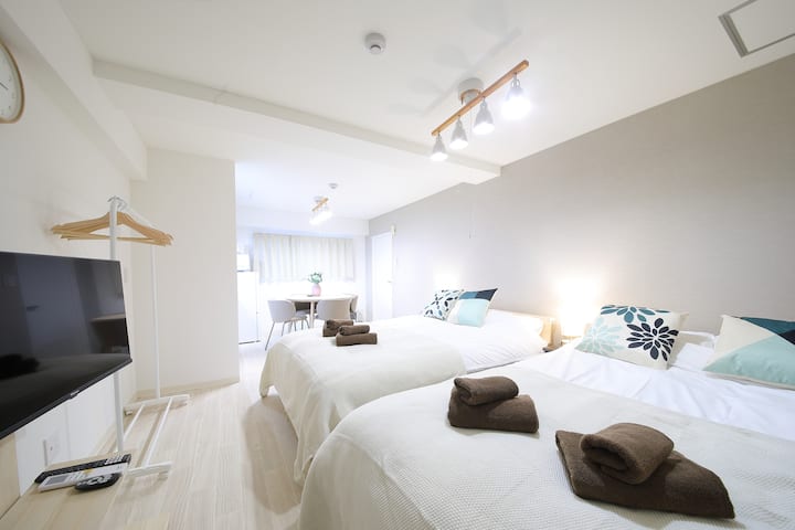 Steps To Susukino & Ramen St. | 5m To Subway | 4p - Sapporo