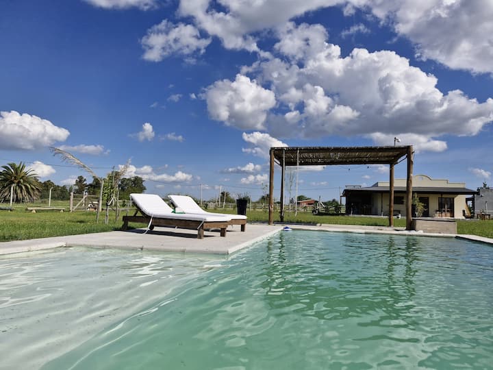 Casa De Campo Para 6 Personas El Molino Chascomus - Chascomús