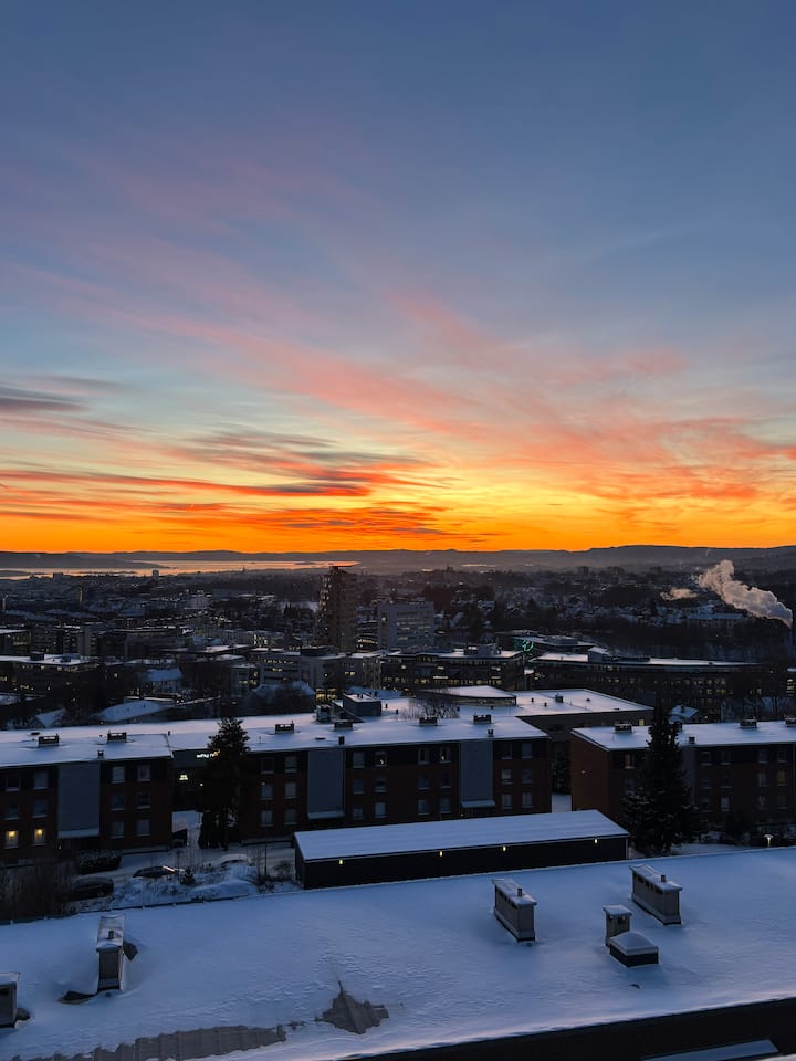 Leilighet I Rolig Område Med Panoramautsikt - Norway
