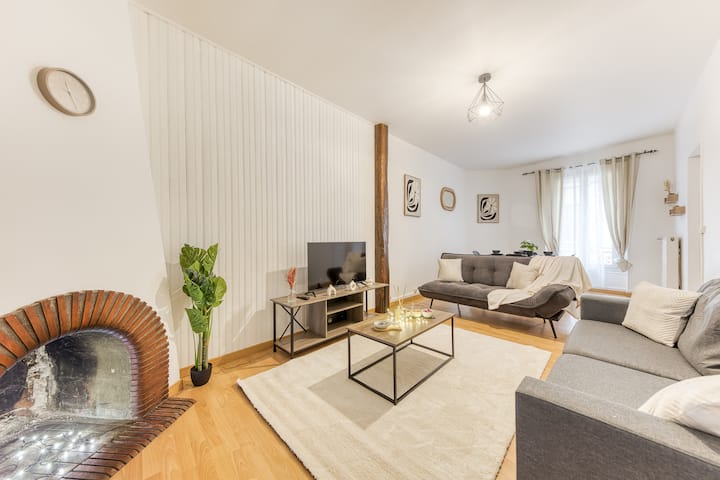 T3 éLégant Centre-ville, Proche Disneyland-paris - Meaux