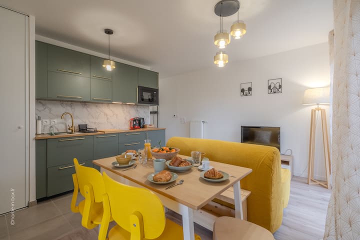 T2 Familial Avec Jardin, Calme à 15 Min De Disney - Crécy-la-Chapelle