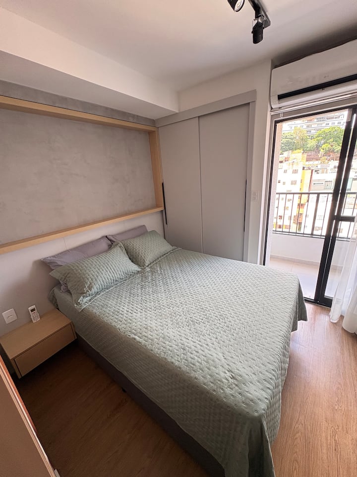 Studio Moderno | Self Check-in, Academia E Wifi - Juiz de Fora